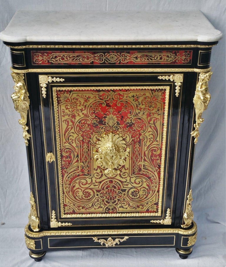 Napoleon III Cabinet Boule Marquetry, France, 19th Century at 1stDibs ...