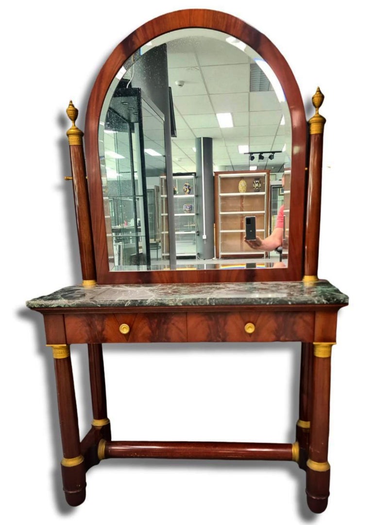 Napoleon III Empire Dressing Table in Mahogany Late 19th Century For ...