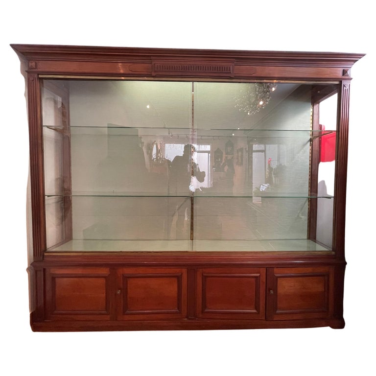 Napoleon III French Store Vitrine Display Showcase For Sale at 1stDibs