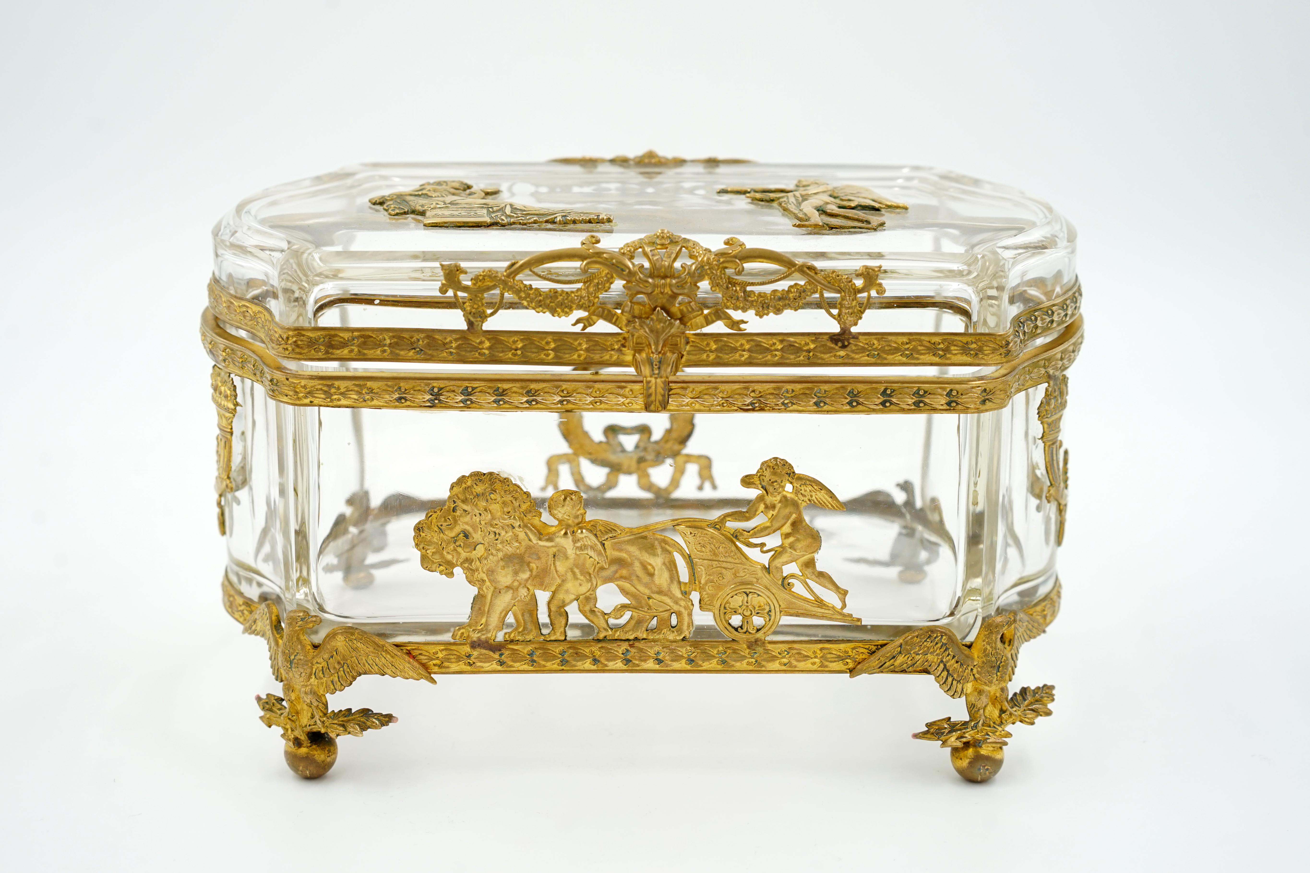 Napoleon III jewelry box For Sale at 1stDibs