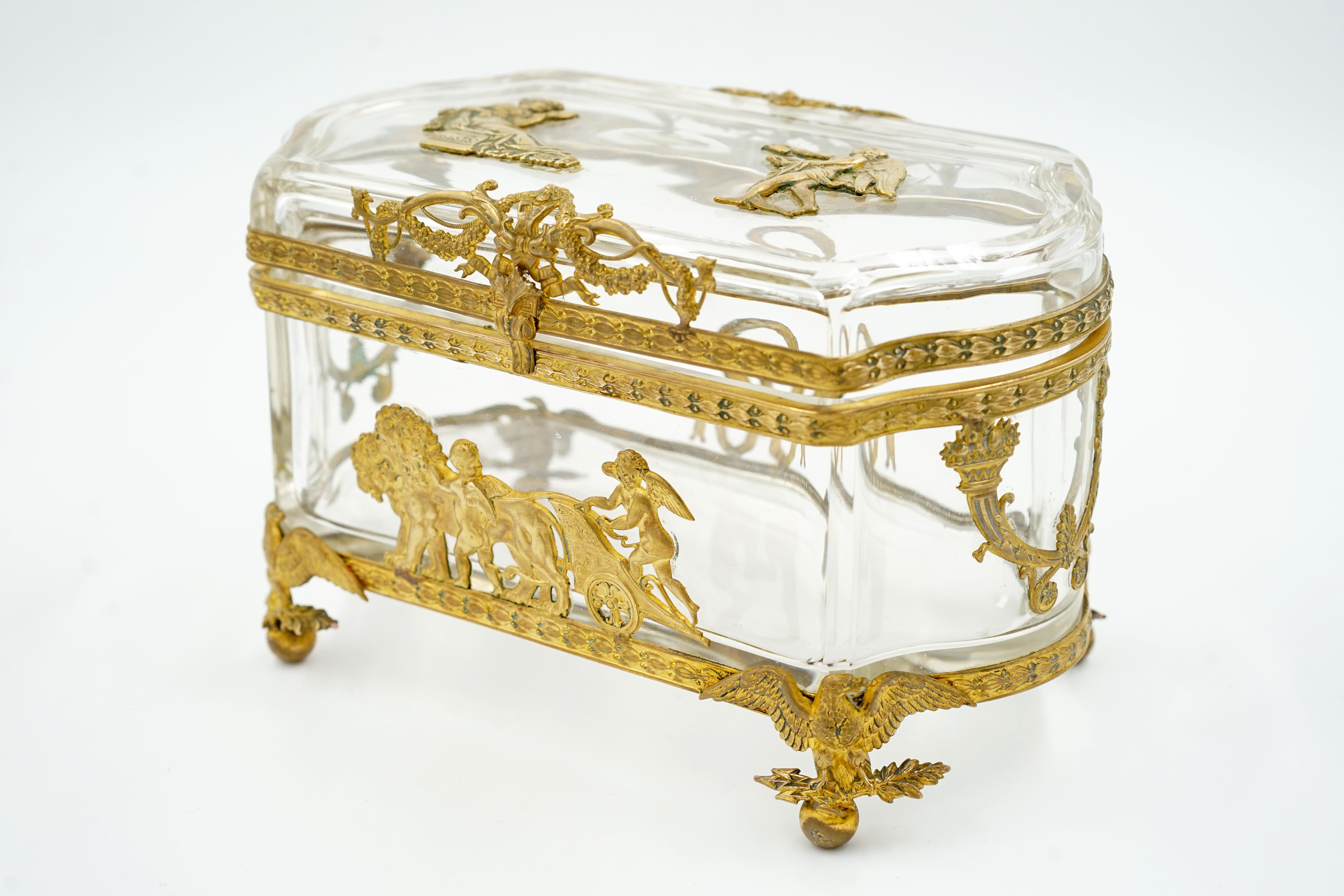 Napoleon III jewelry box For Sale at 1stDibs