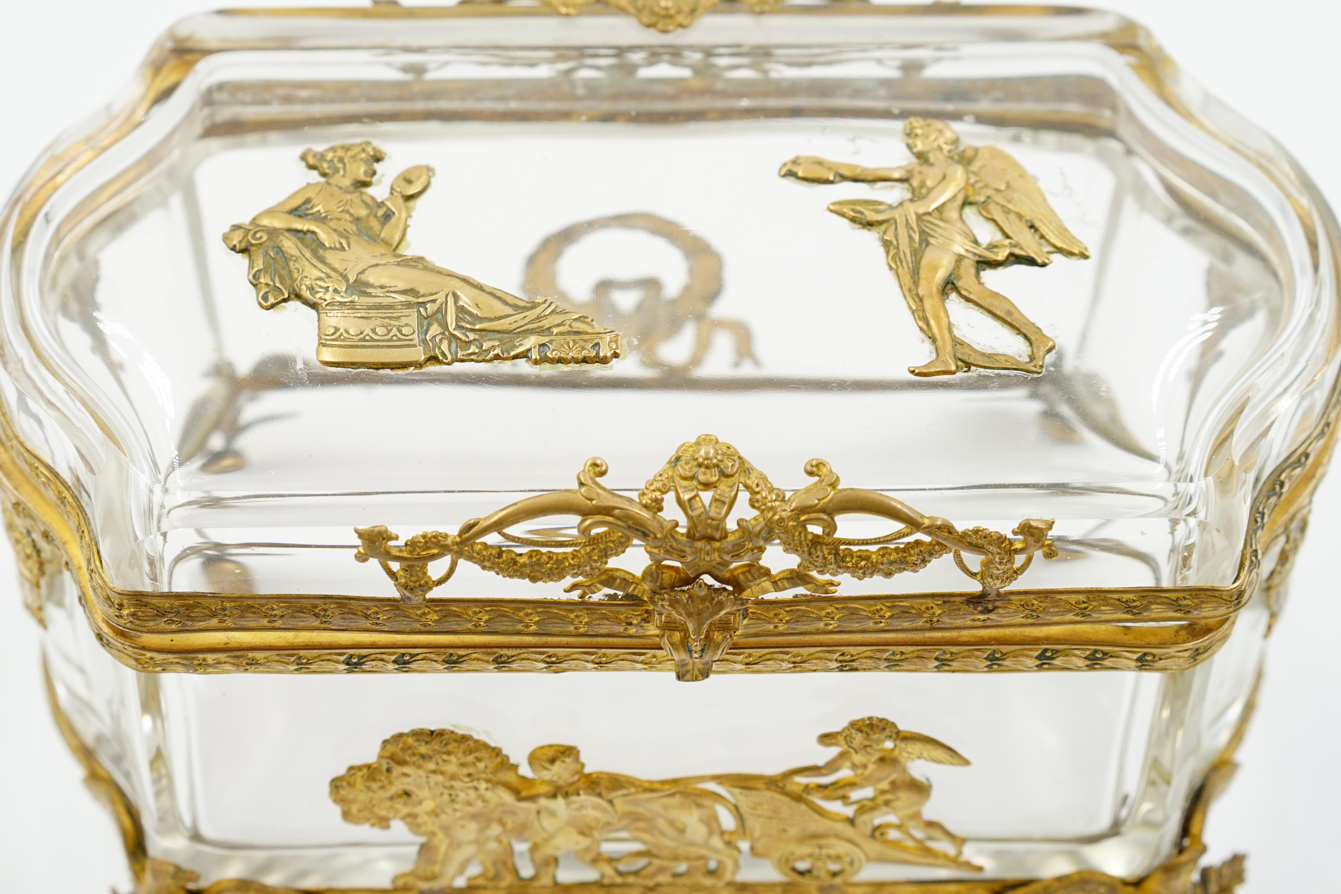 Napoleon III jewelry box For Sale at 1stDibs