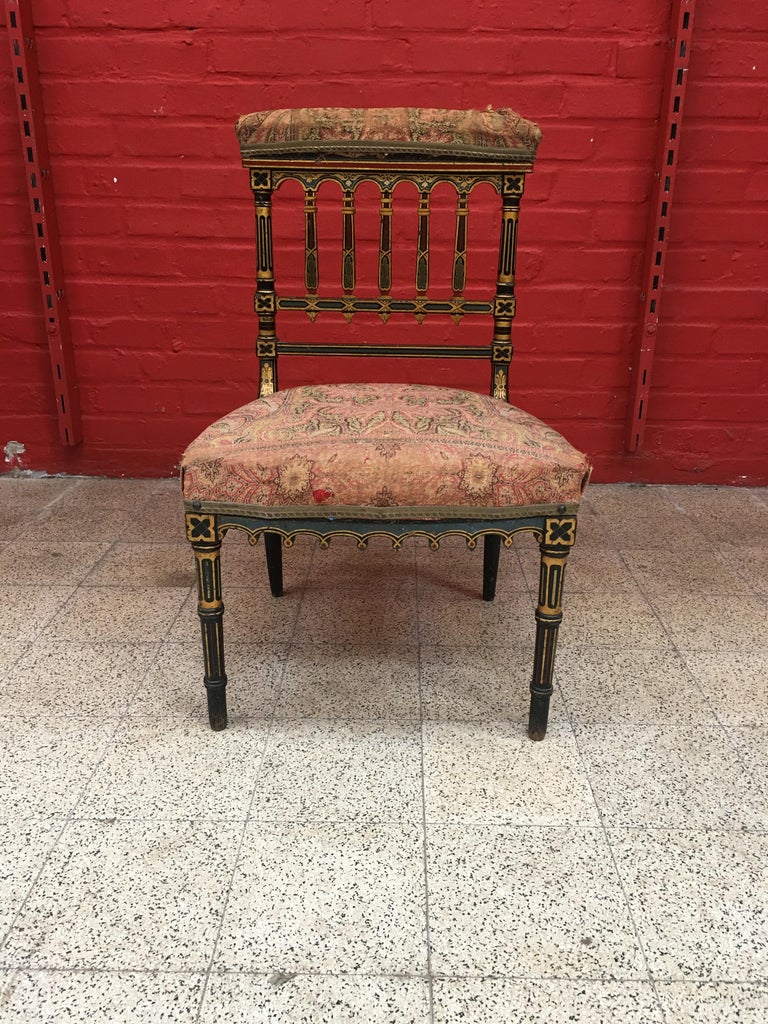 Napoleon III Painted Chair, France, 1850s For Sale at 1stDibs ...