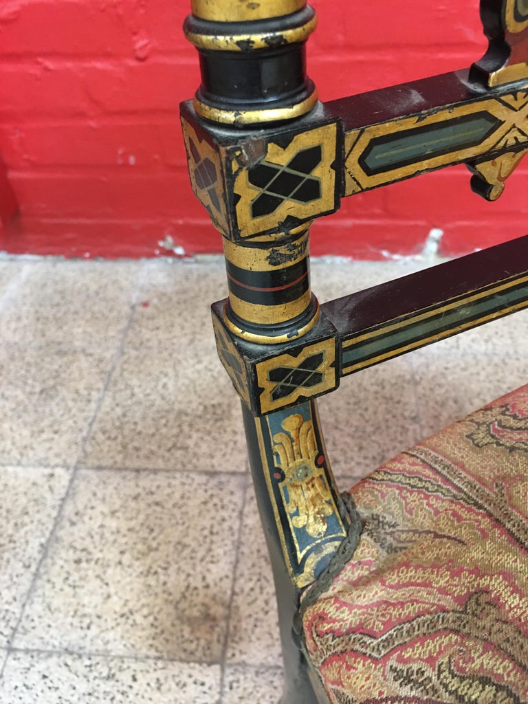 Napoleon III Painted Chair, France, 1850s For Sale at 1stDibs ...