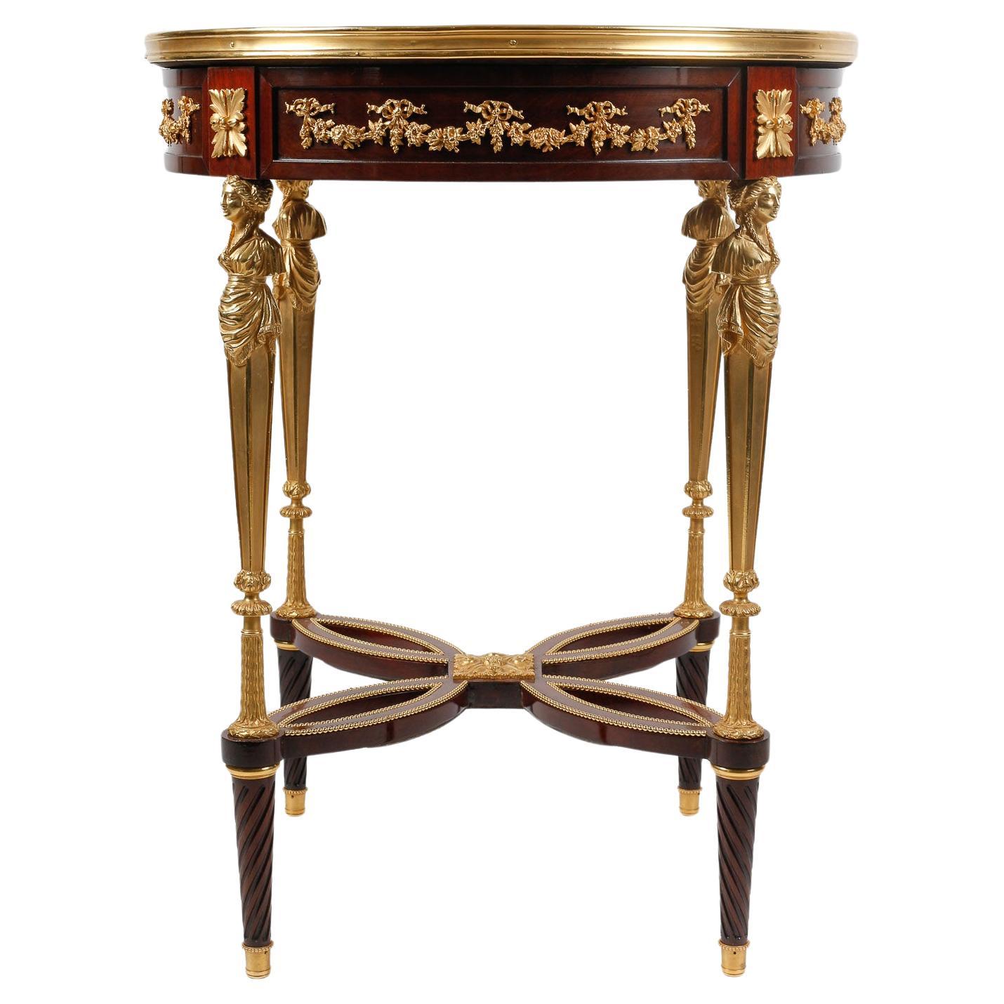 Napoleon III Period Pedestal Table, 19th Century. For Sale at 1stDibs