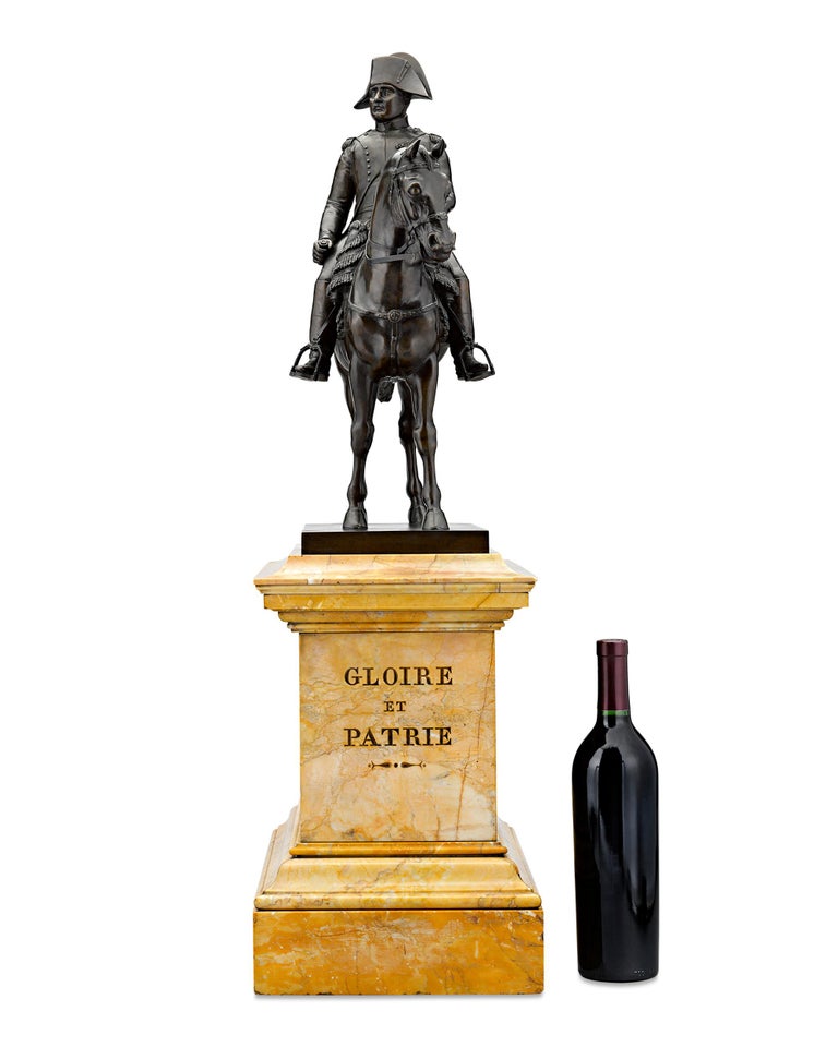 Napoléon on Horseback by Duchand at 1stDibs