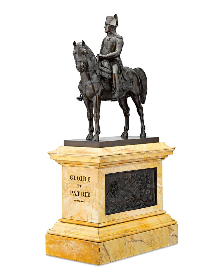 Napoléon on Horseback by Duchand at 1stDibs