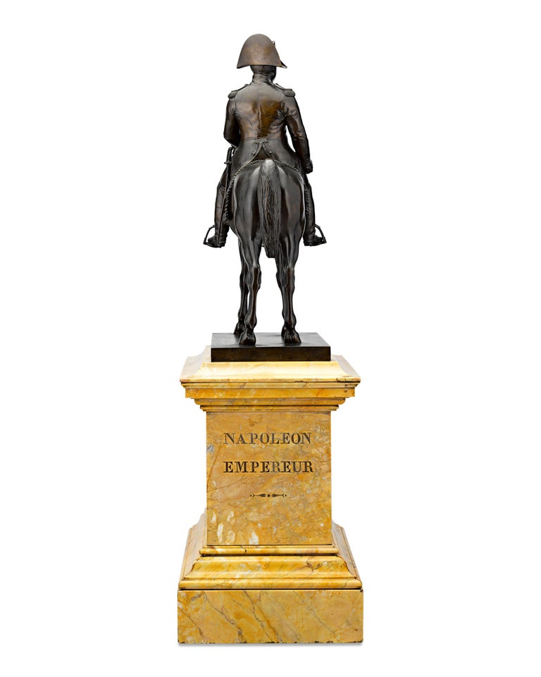 Napoléon on Horseback by Duchand at 1stDibs