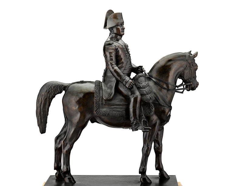 Napoléon on Horseback by Duchand at 1stDibs