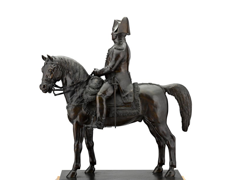 Napoléon on Horseback by Duchand at 1stDibs