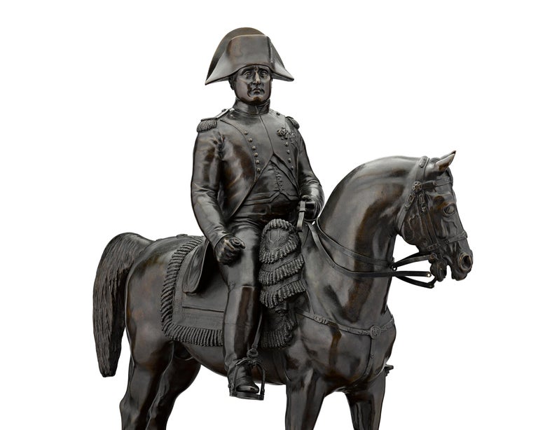 Napoléon on Horseback by Duchand at 1stDibs
