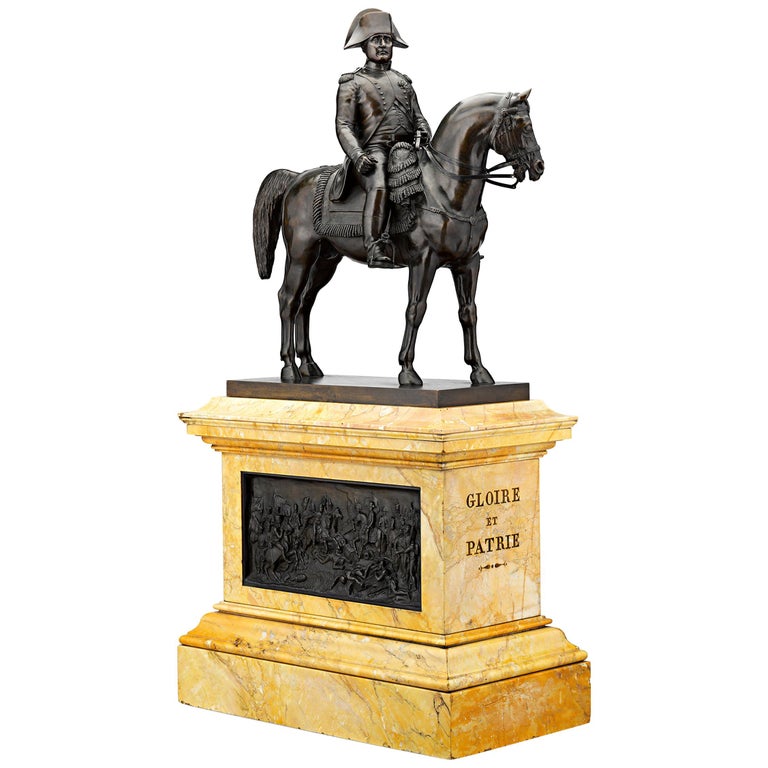 Napoléon on Horseback by Duchand at 1stDibs