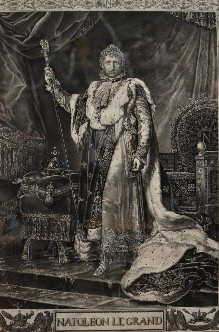 Napoleon, Portrait Drawing by Unknown Artist, after Francois Gerard at ...