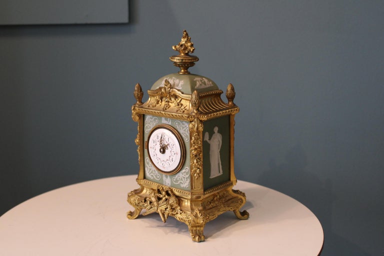 Napoleonic Clock, France, 19th Century For Sale at 1stDibs