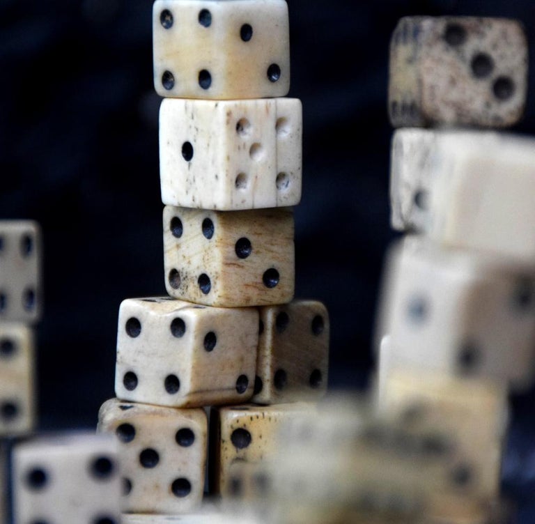 Napoleonic Prisoner of War Dice at 1stDibs