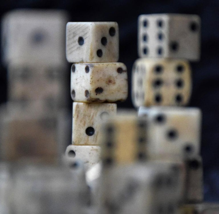 Napoleonic Prisoner of War Dice at 1stDibs