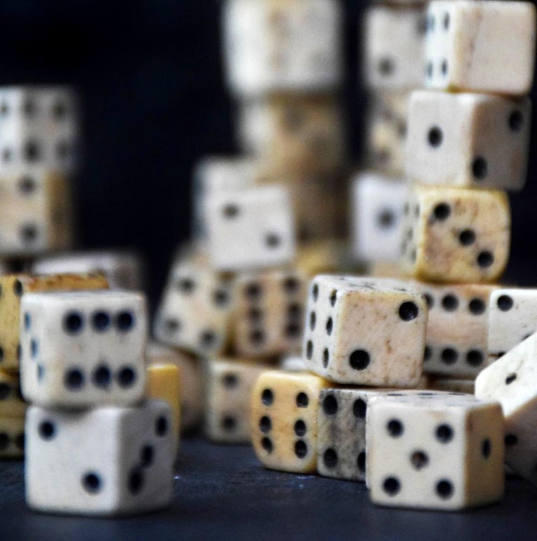 Napoleonic Prisoner of War Dice at 1stDibs