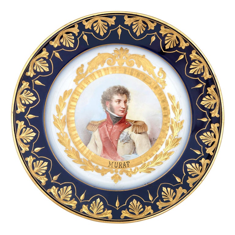 Napoleonic Sevres Style Porcelain Dessert Service at 1stDibs