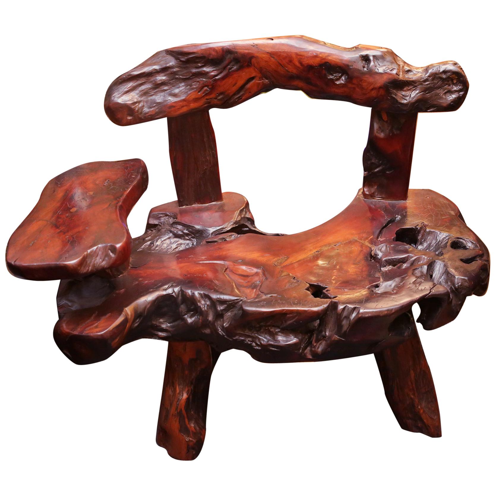 Narra Wood Bench at 1stdibs