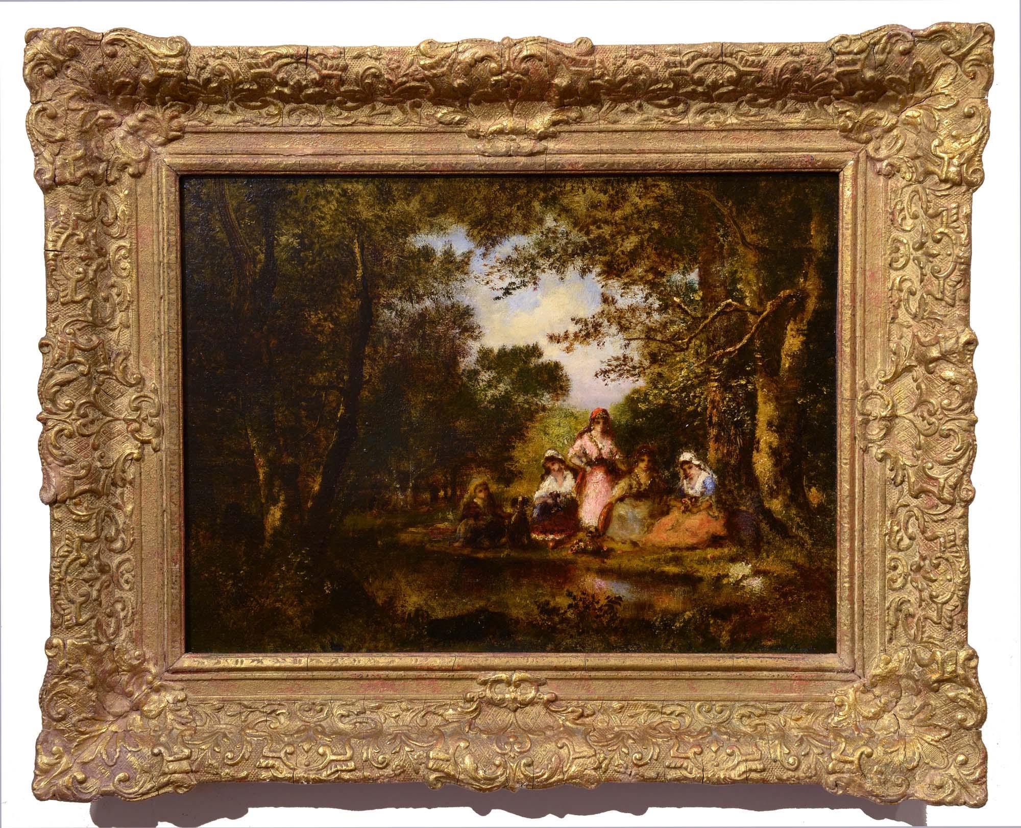 Narcisse Virgilio Díaz de la Peña - Picnic in the Forest, Narcisse Díaz ...