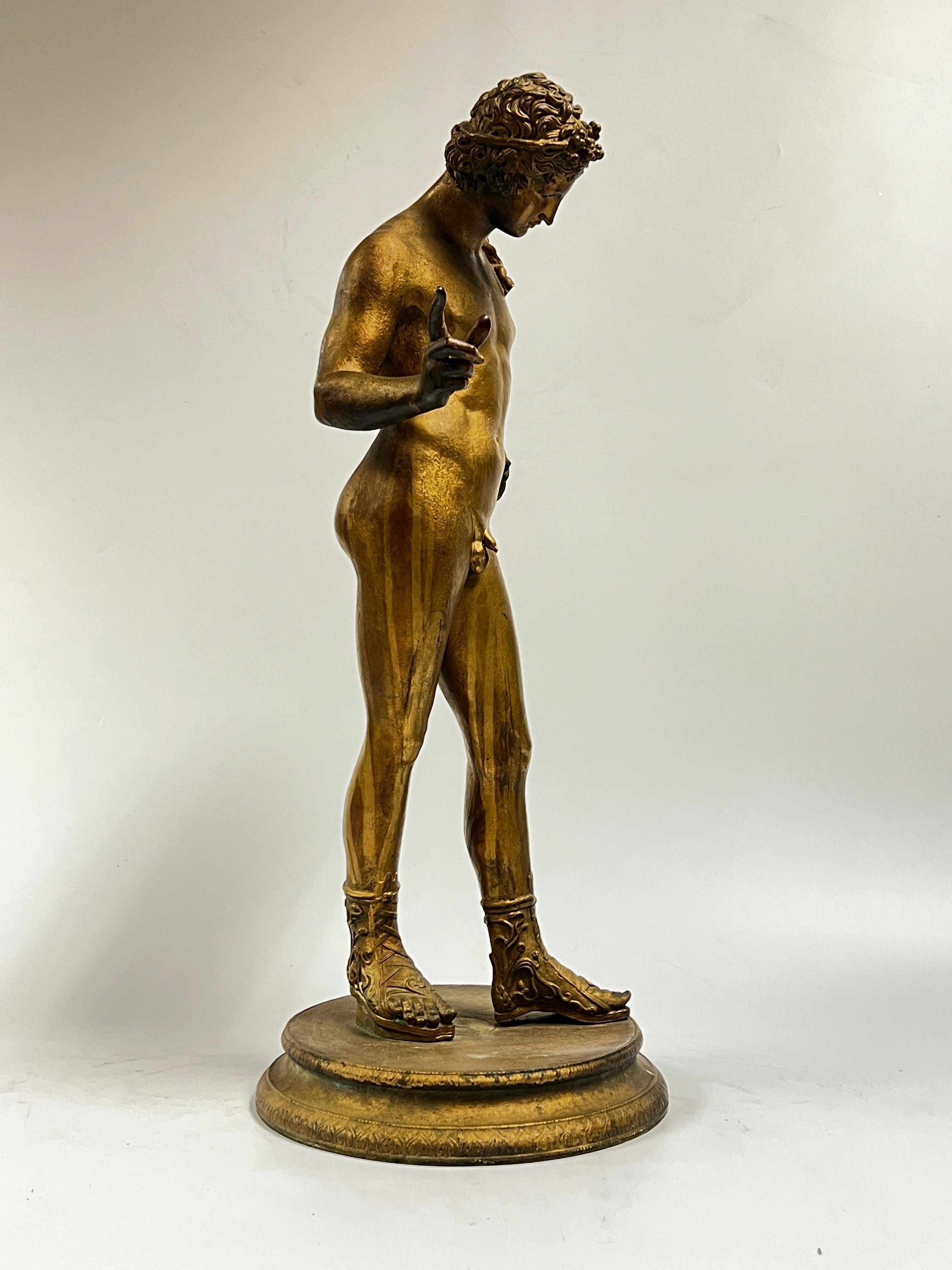 Narcissus Bronze Sculpture After the Ancient at 1stDibs | alexander bronge