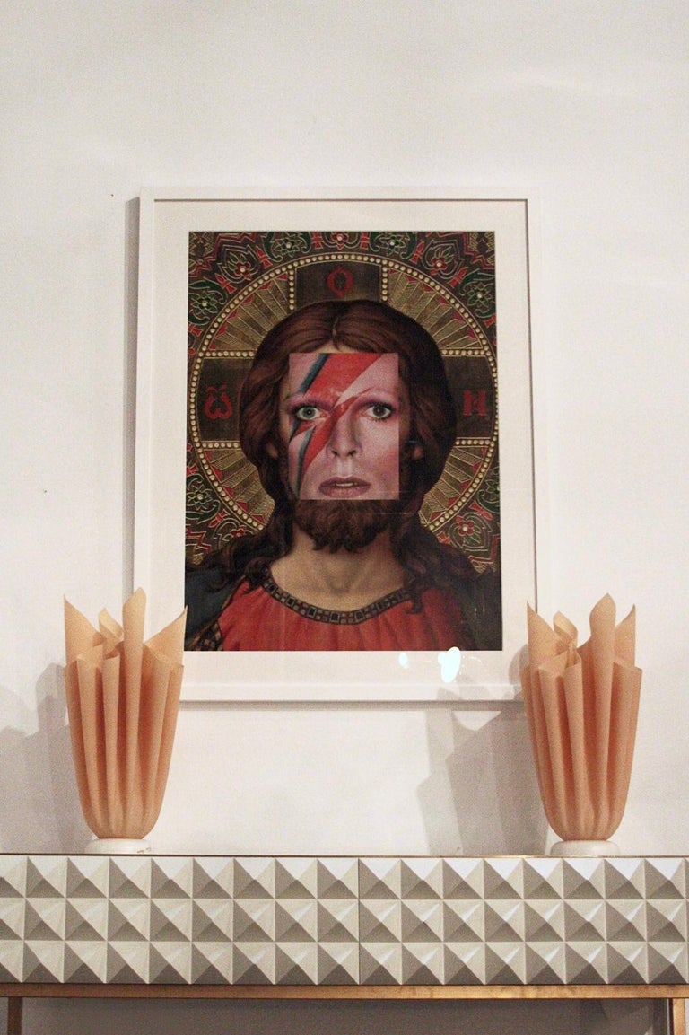 David Bowie Jesus Christ Naro Pinosa, "Untitled" Digital Collage, Spain ...