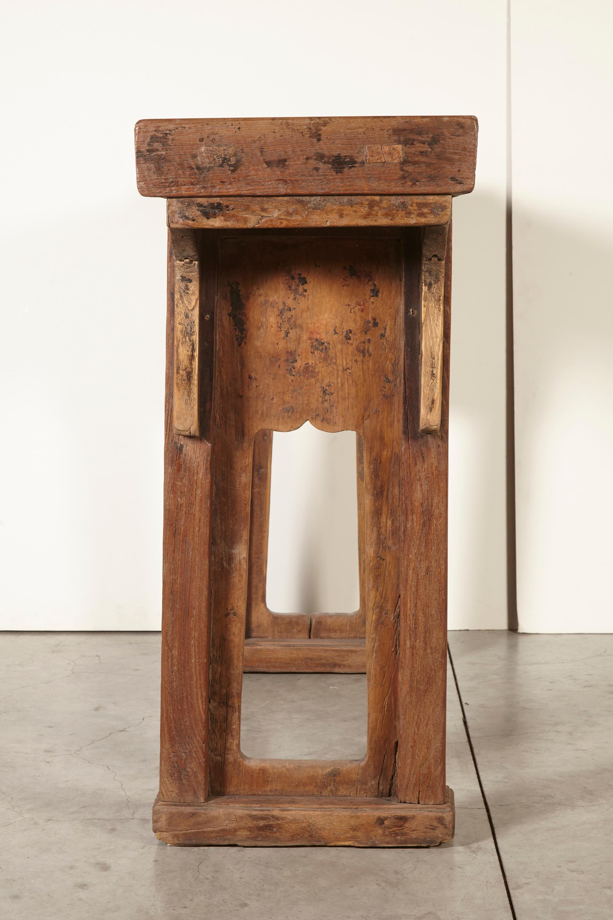Narrow Antique Chinese Altar Table or Console For Sale at 1stDibs ...