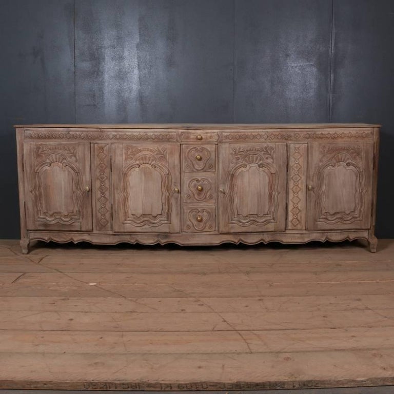 Narrow French Oak Enfilade or Sideboard at 1stDibs