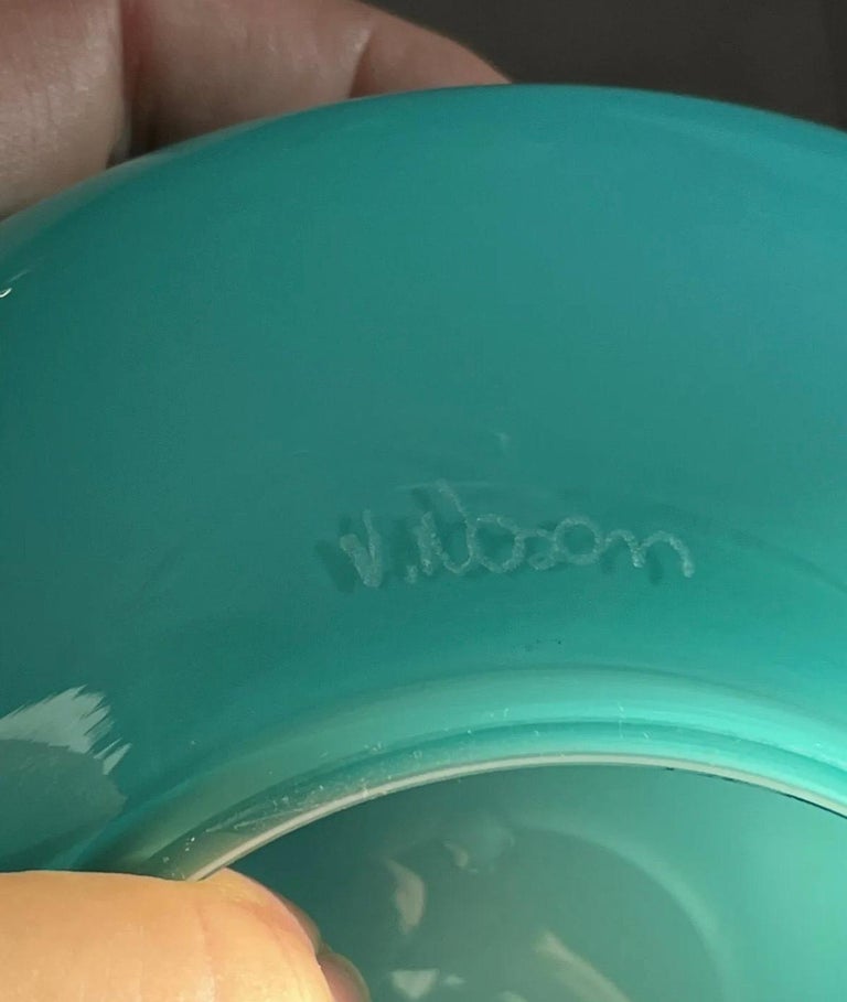 Nason Blue Ashtray, 1970s at 1stDibs