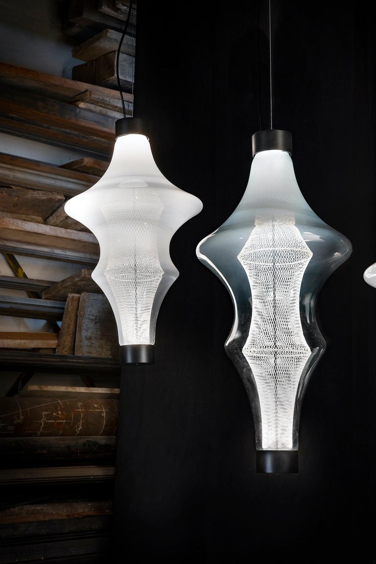 Nasse 02 Large by Marco Zito and BTM — Murano Blown Glass Pendant Lamp ...