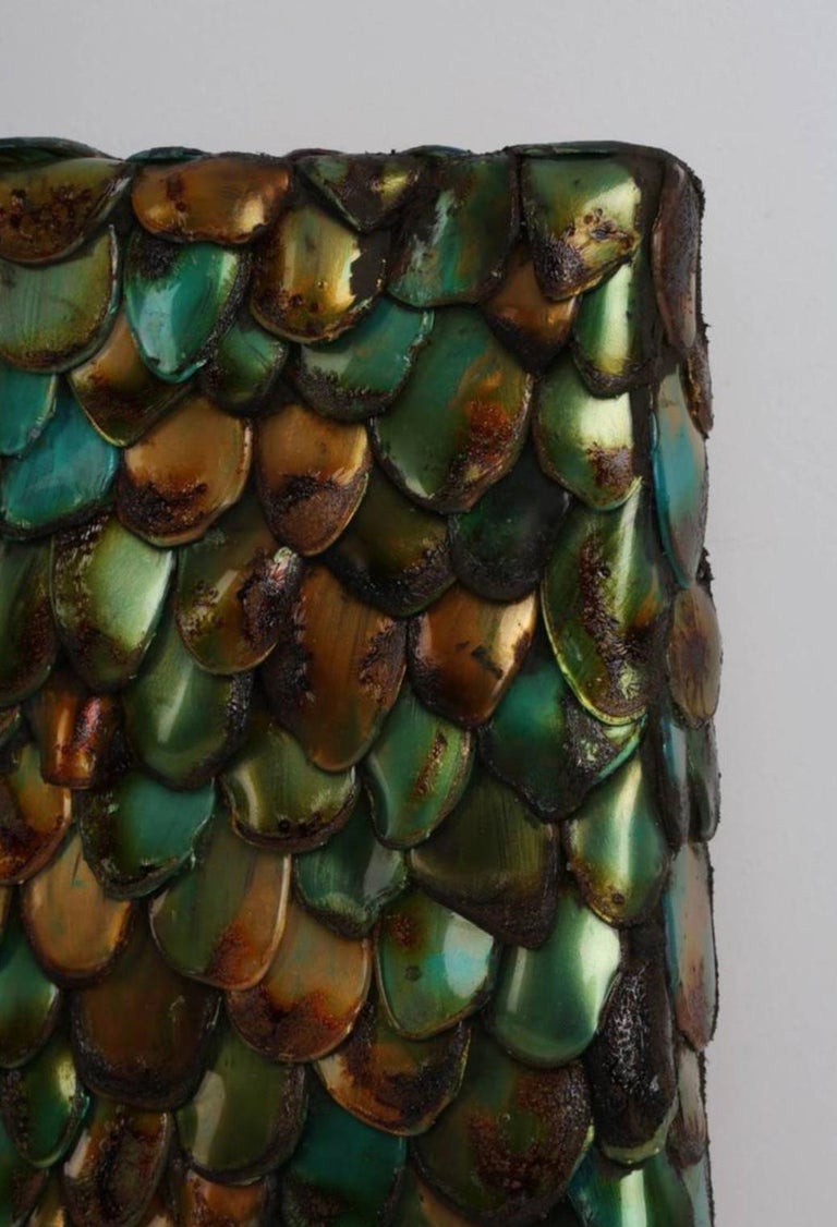 Natalia Popova - 4478 Mini Wall Sculpture - Recycled Plastic Abstract ...