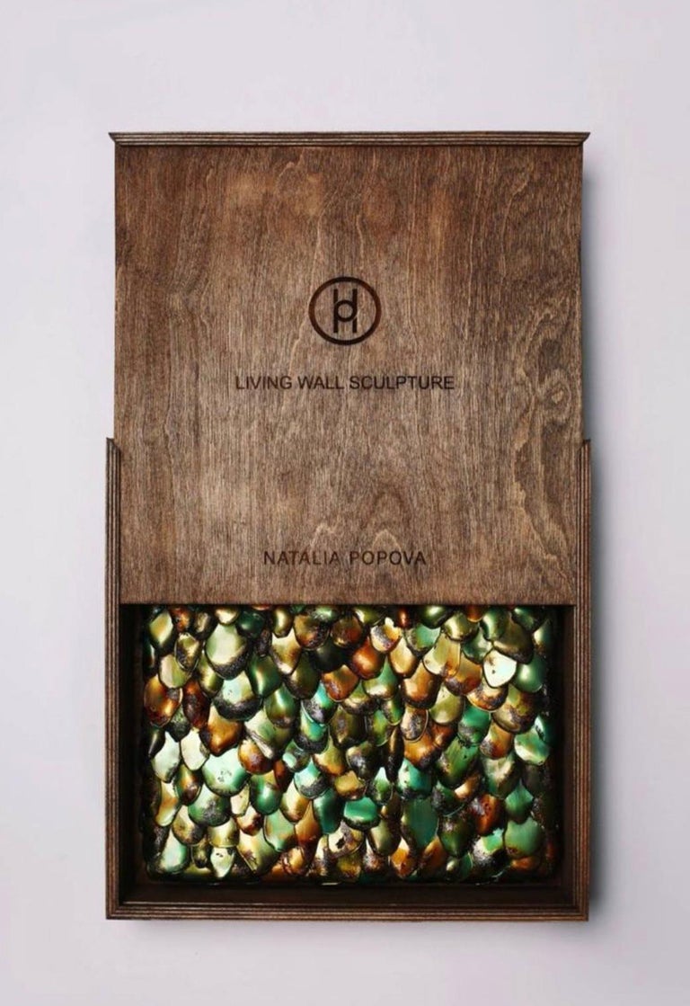 Natalia Popova - 4478 Mini Wall Sculpture - Recycled Plastic Abstract ...