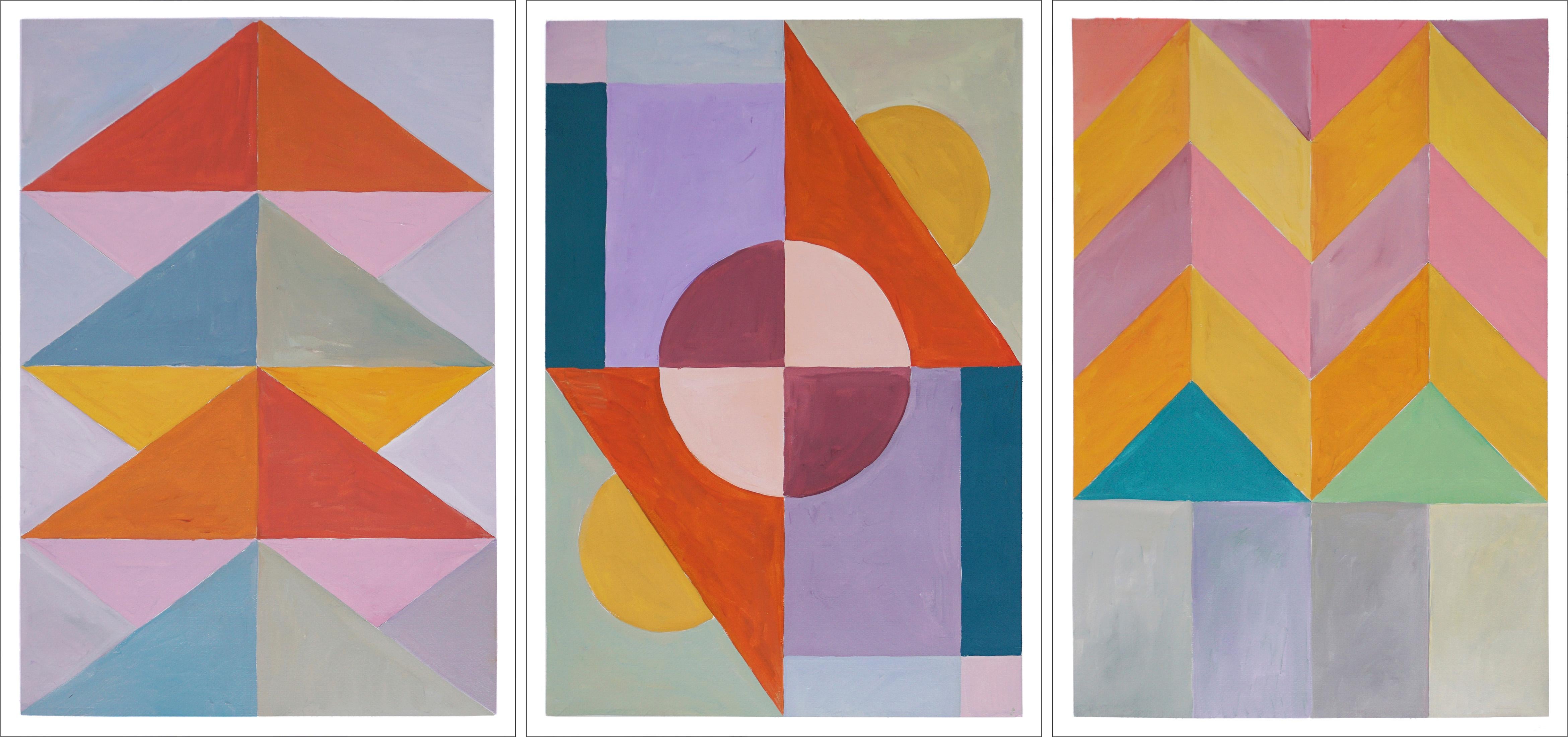 Natalia Roman - New Mexico Tribal Futurism, Geometric Patterns Burnt ...