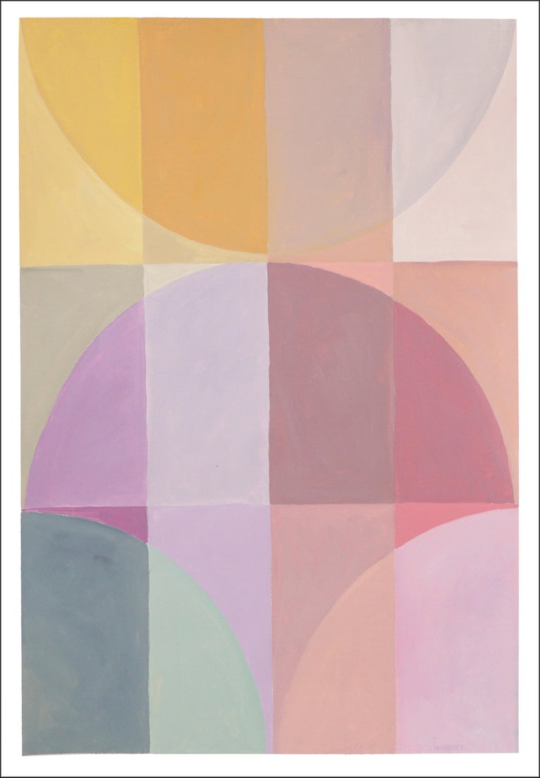 Natalia Roman - Pastel Hue Transitions, Nude Tones Abstract Fabric ...