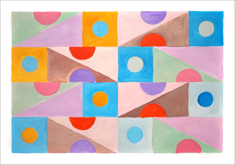 Natalia Roman - The Spaces in Between, Primary Geometry Tiles Pattern ...