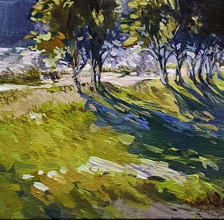 Natalia Yampolskaya - October 2020 - Oil Landscape painting Colours ...
