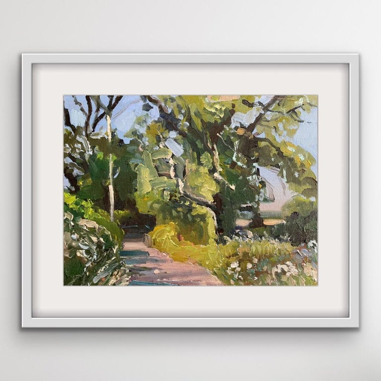 Natalie Bird - Countryside Walk, Impressionist Style Landscape Painting ...