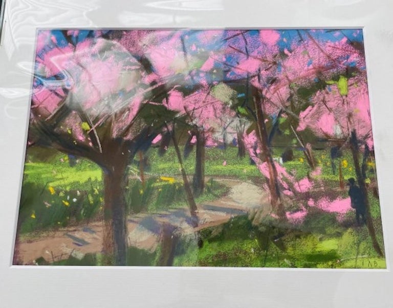 Natalie Bird - Spring Blossom, landscape art, abstract art, floral ...