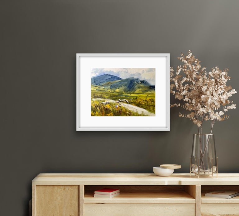 Natalie Bird - Wandering sheep Ben Mohr, sheep art, shepherd art ...