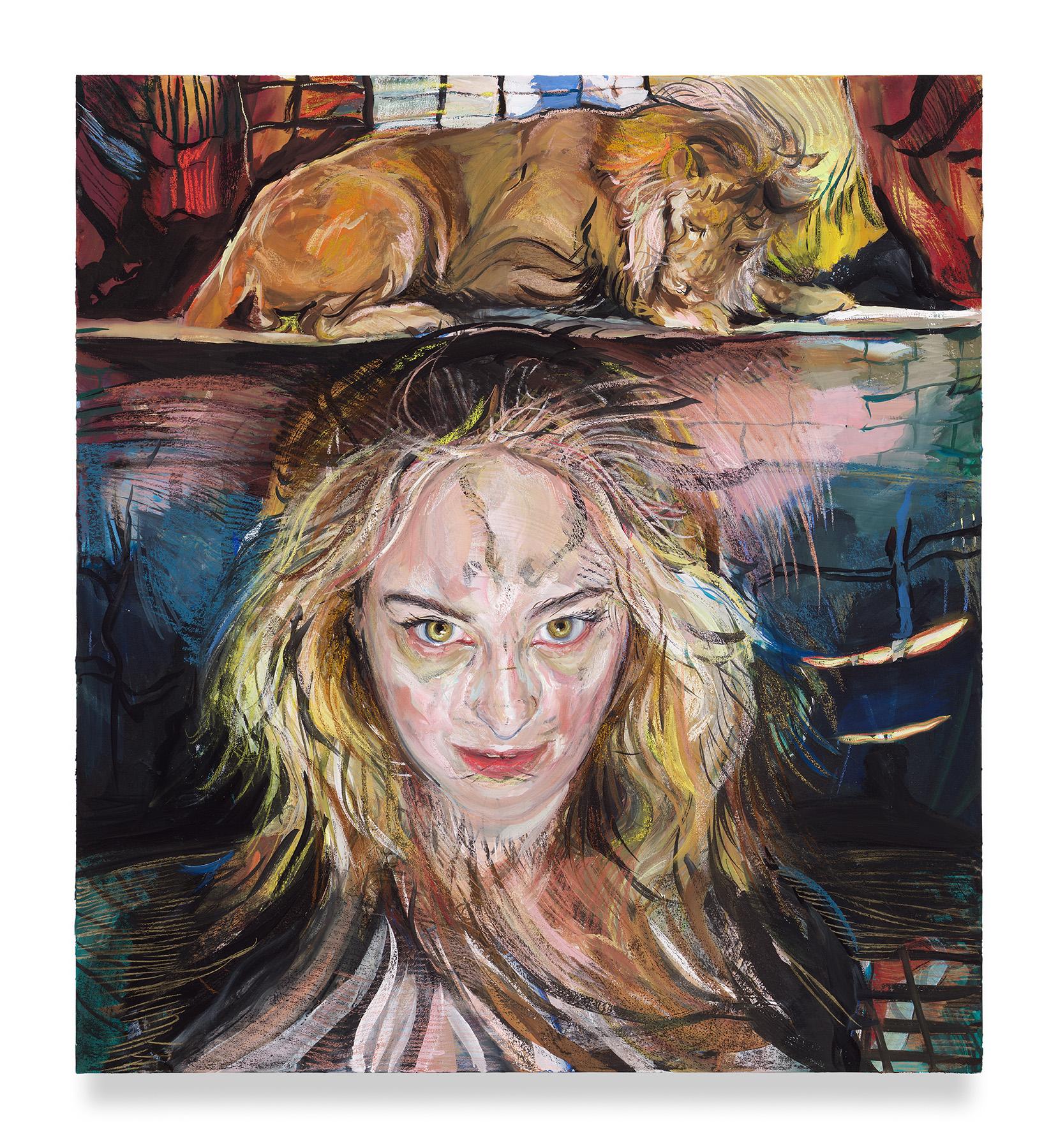 Natalie Frank - The Lion Tamer III For Sale at 1stDibs