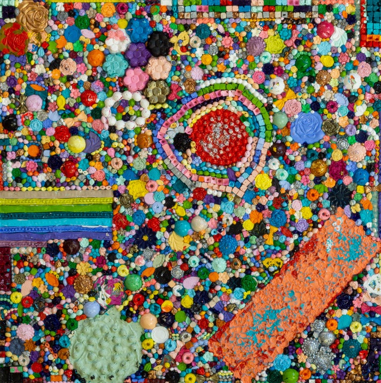 Natalie Harrison - Multicolour Tapestry VIII - Framed, Sculptural ...