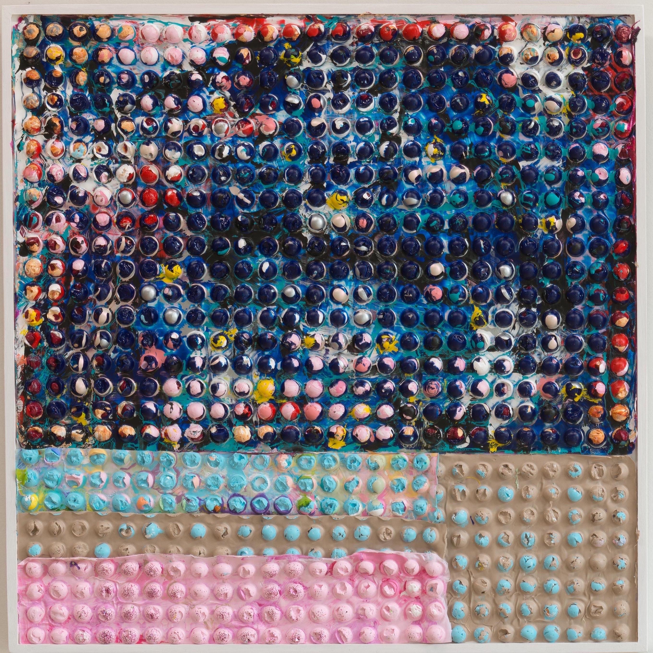 Bethan Ash - Rhosyn Coch - Red Rose, Contemporary Quilt For Sale at 1stDibs