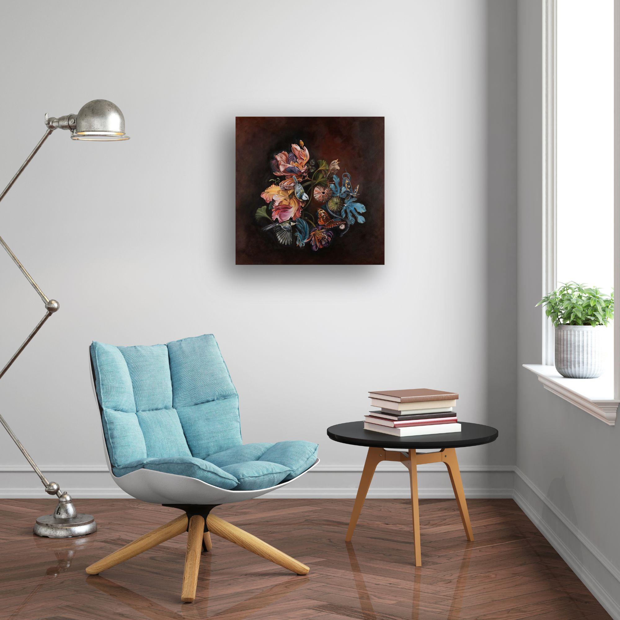 Natalie Toplass - Botanical Beauty - original realism still life oil painting - contemporary art ...