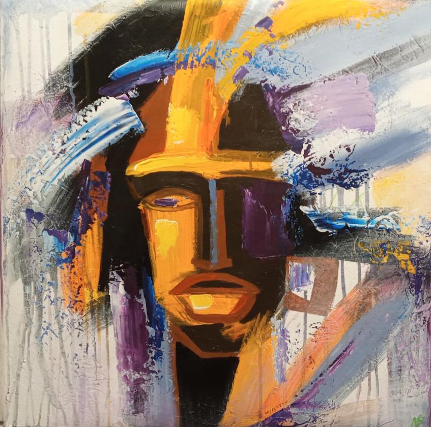 Janet Hagopian - Ethics of War, Contemporary Abstract Art Oil Paintings ...