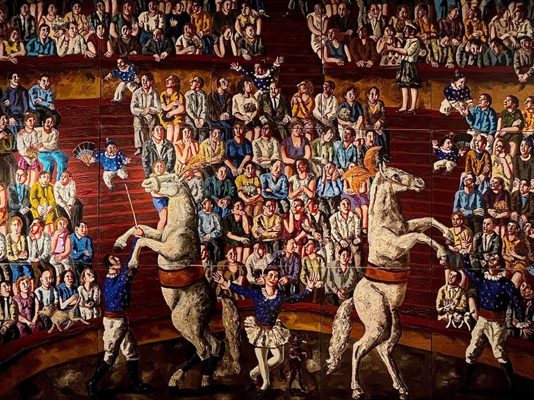 Natalya Nesterova - Circus Show For Sale at 1stDibs