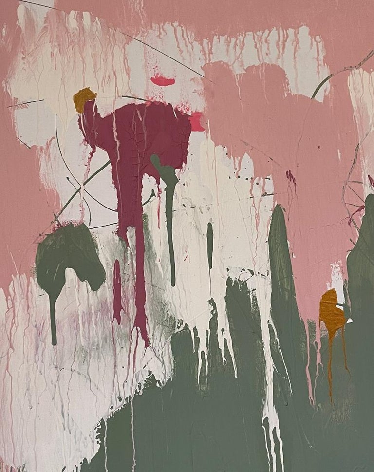 Natasha Rufus Isaacs - Huge British Contemporary Abstract Painting Soft ...