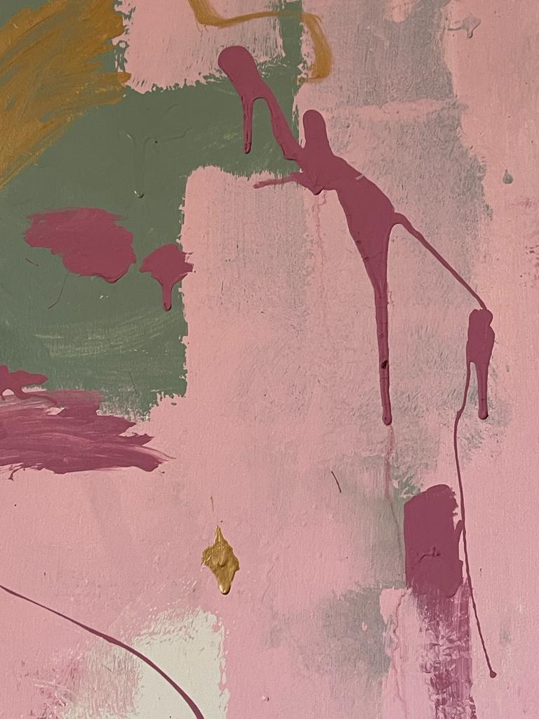 Natasha Rufus Isaacs - Huge British Contemporary Abstract Painting Soft ...