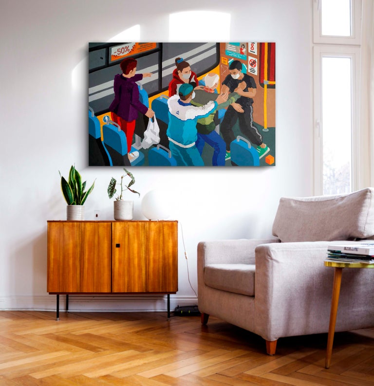 Natasha Steshenko - Fighting! For Sale at 1stDibs