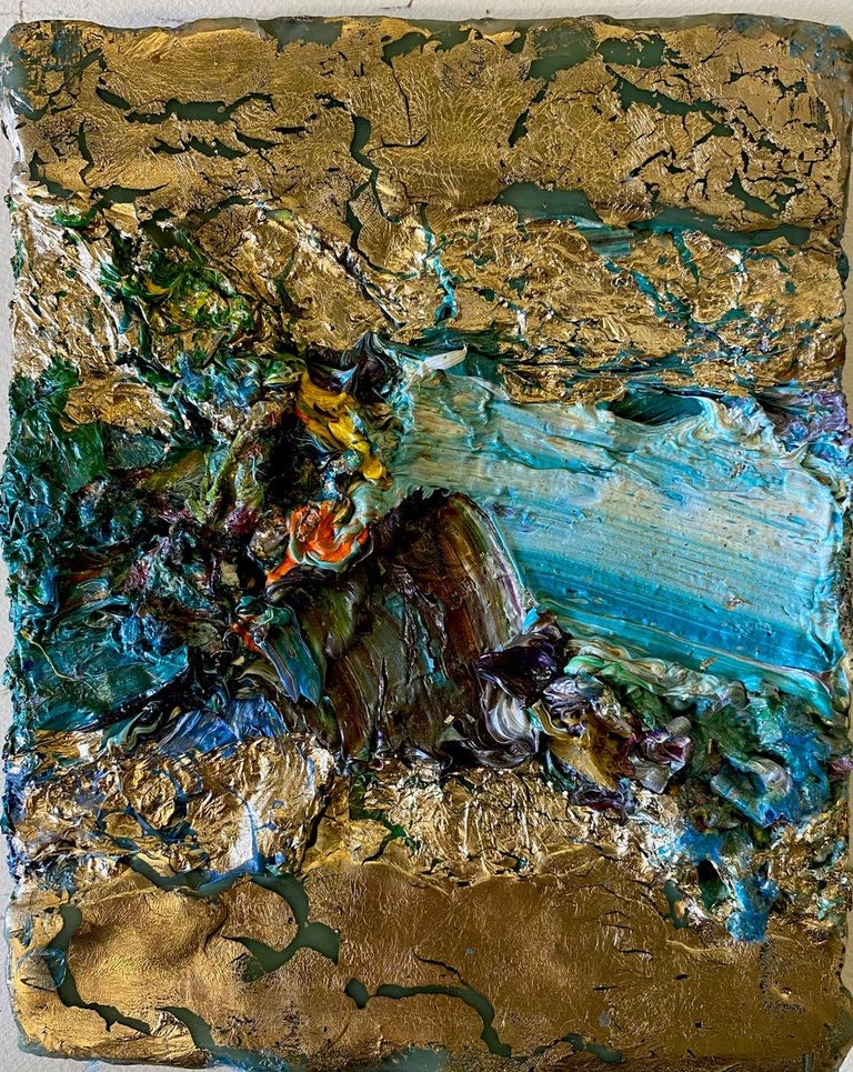 Natasha Zupan - Light Refraction #23 and Small White Lies. Abstract ...