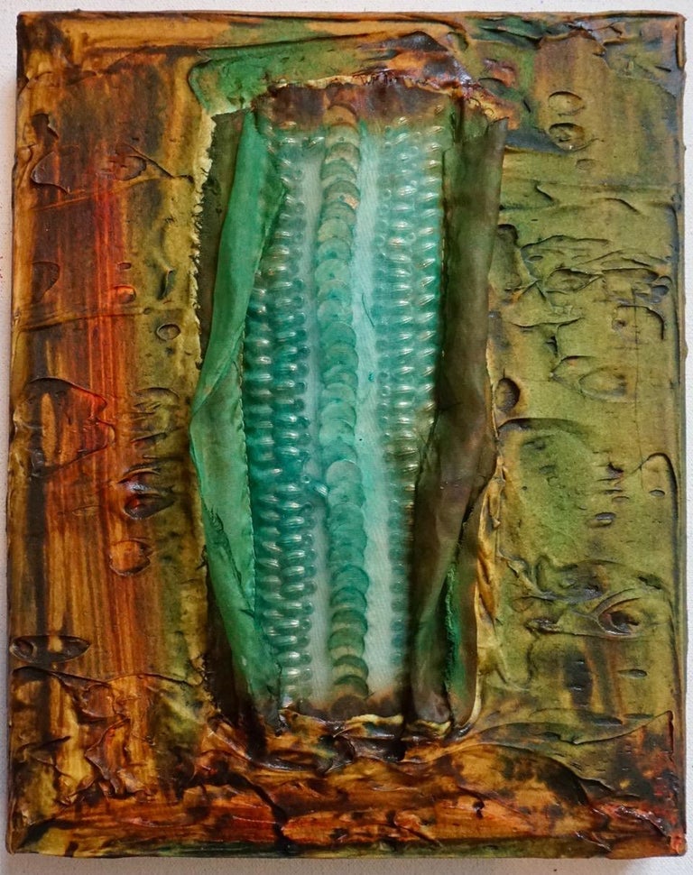 Natasha Zupan - Tactile memory #63 One of a kind, Mixed media on canvas ...